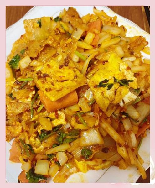 烤冷面家常做法_烤冷面怎么做好吃-第1张图片-山城妙识