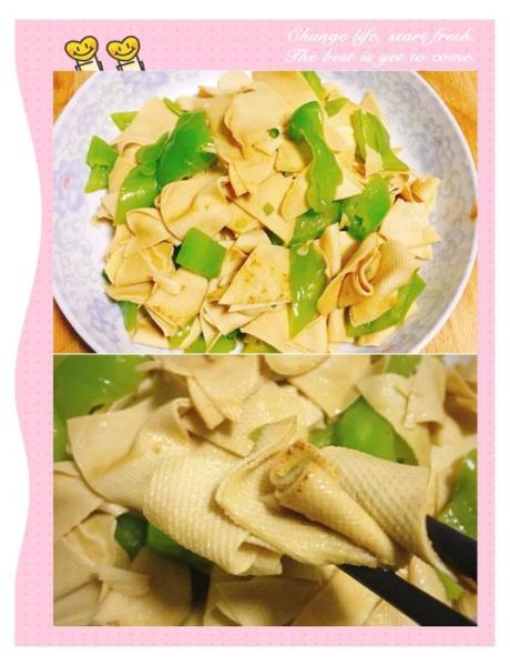豆腐皮炒菜椒怎么做_豆腐皮炒菜椒热量高吗-第2张图片-山城妙识 豆腐皮炒菜椒怎么做_豆腐皮炒菜椒热量高吗-第2张图片-山城妙识