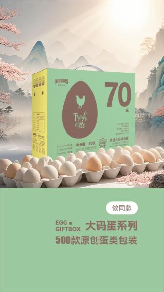 鸡蛋包装盒设计展开图怎么做_鸡蛋包装盒展开图尺寸怎么算-第2张图片-山城妙识