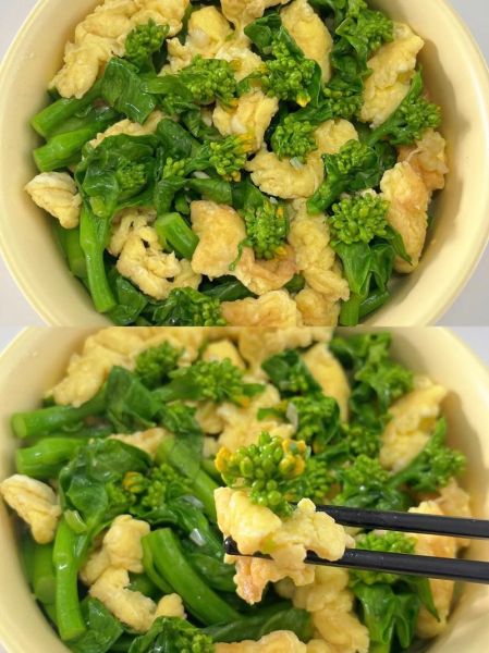 油菜花可以炒着吃吗_油菜花炒着吃的做法-第1张图片-山城妙识