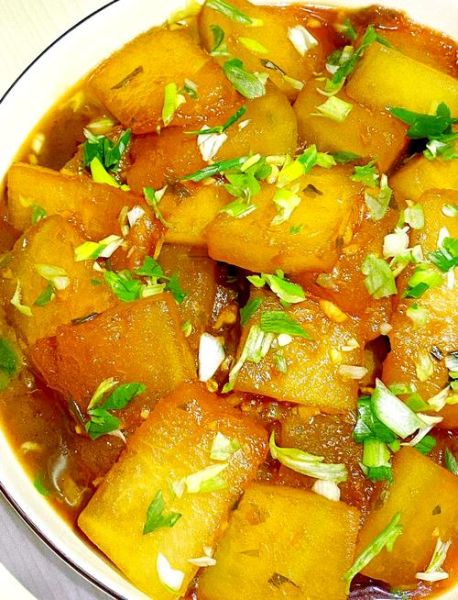 蚝油烧冬瓜怎么做_蚝油冬瓜的家常做法-第1张图片-山城妙识