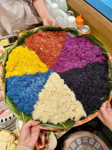 七彩糯米饭团怎么做_七彩糯米饭团的做法大全-第2张图片-山城妙识 七彩糯米饭团怎么做_七彩糯米饭团的做法大全-第2张图片-山城妙识