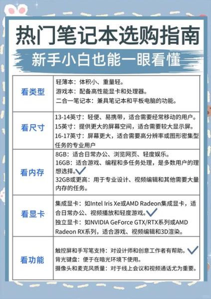 如何挑选适合自己的笔记本电脑_笔记本电脑推荐2024-第2张图片-山城妙识
