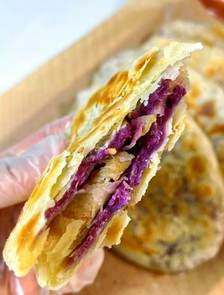 油炸紫薯饼怎么做_紫薯饼炸多久才酥脆-第1张图片-山城妙识