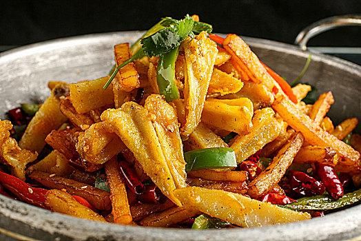 干锅土豆条怎么做_干锅土豆条用哪种土豆-第3张图片-山城妙识