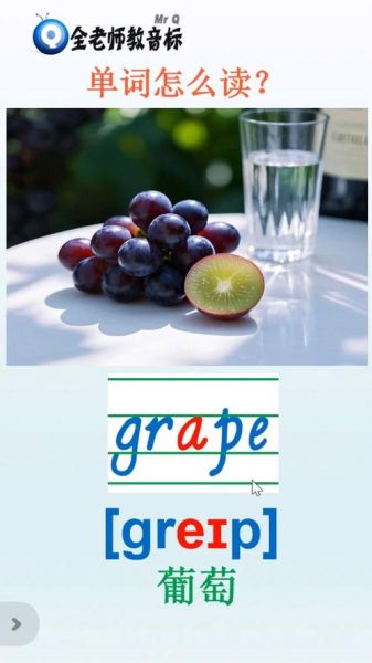 葡萄的拼音怎么读_葡萄正确发音技巧-第3张图片-山城妙识 葡萄的拼音怎么读_葡萄正确发音技巧-第3张图片-山城妙识