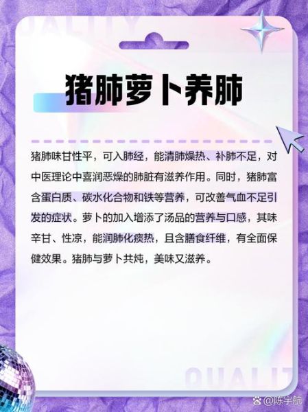 猪肺汤的功效与作用_猪肺汤适合什么人喝-第2张图片-山城妙识