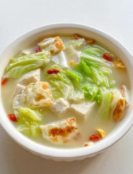 素白菜豆腐汤怎么做_素白菜豆腐汤家常做法-第3张图片-山城妙识