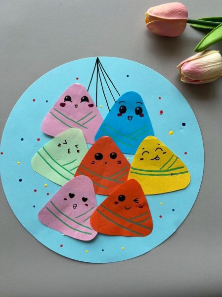 纸粽子怎么包_纸粽子做法图解视频-第3张图片-山城妙识 纸粽子怎么包_纸粽子做法图解视频-第3张图片-山城妙识