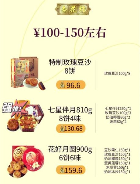 杏花楼月饼好吃吗_杏花楼月饼价格-第1张图片-山城妙识