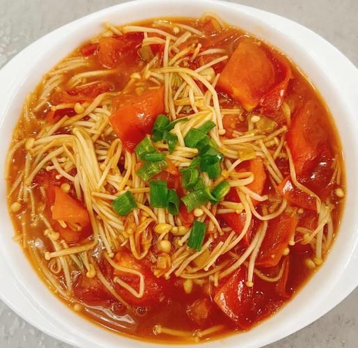 金针菇炒鸡蛋西红柿怎么做_金针菇炒鸡蛋西红柿营养价值-第1张图片-山城妙识 金针菇炒鸡蛋西红柿怎么做_金针菇炒鸡蛋西红柿营养价值-第1张图片-山城妙识