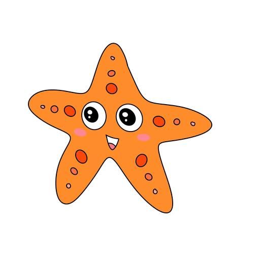 海星简笔画怎么画_海星简笔画步骤-第1张图片-山城妙识 海星简笔画怎么画_海星简笔画步骤-第1张图片-山城妙识