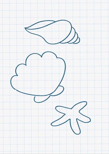 海星简笔画怎么画_海星简笔画步骤-第2张图片-山城妙识 海星简笔画怎么画_海星简笔画步骤-第2张图片-山城妙识
