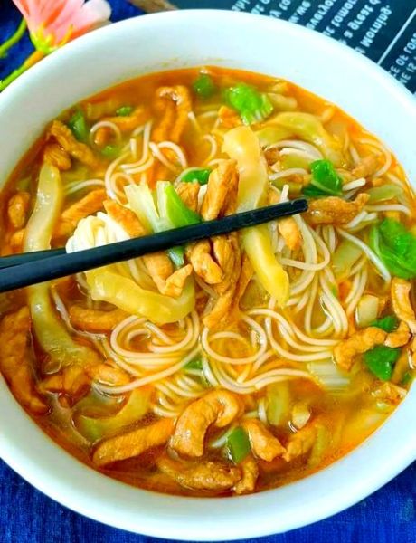 榨菜肉丝面汤怎么做_榨菜肉丝面汤家常做法-第1张图片-山城妙识