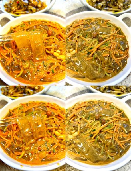 青椒拉皮肉丝怎么做_青椒拉皮肉丝热量高吗-第2张图片-山城妙识