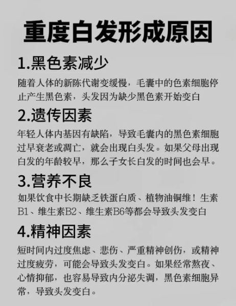 白发根治最快方法_白发变黑发最有效偏方-第2张图片-山城妙识 白发根治最快方法_白发变黑发最有效偏方-第2张图片-山城妙识