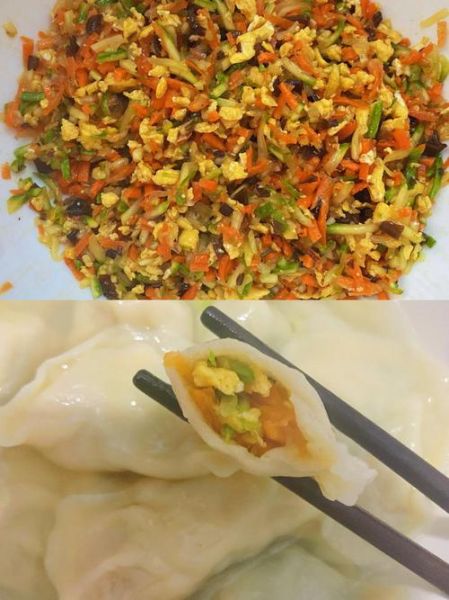 西葫芦鸡蛋饺子馅怎么做_西葫芦鸡蛋饺子馅出水怎么办-第2张图片-山城妙识