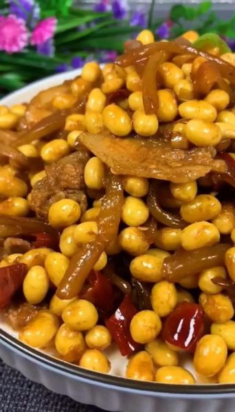 炒黄豆要炒多久才脆_黄豆炒之前要泡多久-第1张图片-山城妙识