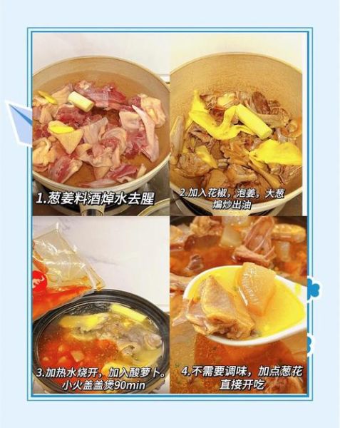 老鸭酸萝卜汤怎么做_老鸭汤放多少酸萝卜才够味-第3张图片-山城妙识