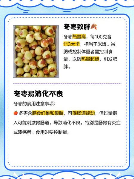 哪些人不能吃冬枣_冬枣禁忌人群有哪些-第1张图片-山城妙识