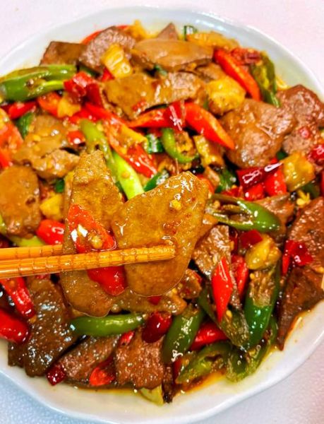 怎样炒猪肝又嫩又不腥_猪肝去腥嫩滑的秘诀-第1张图片-山城妙识 怎样炒猪肝又嫩又不腥_猪肝去腥嫩滑的秘诀-第1张图片-山城妙识