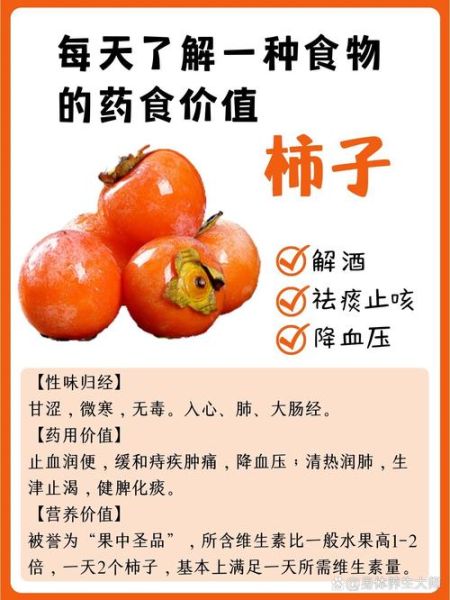 霜降吃柿子的由来_霜降吃柿子有什么好处-第2张图片-山城妙识