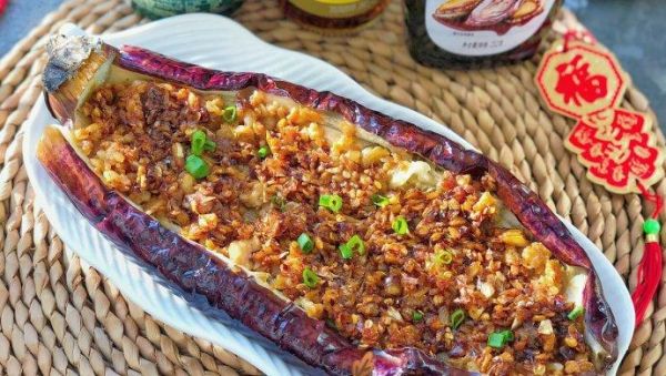 烤箱烤蒜蓉茄子怎么做_蒜蓉茄子烤箱温度时间-第1张图片-山城妙识