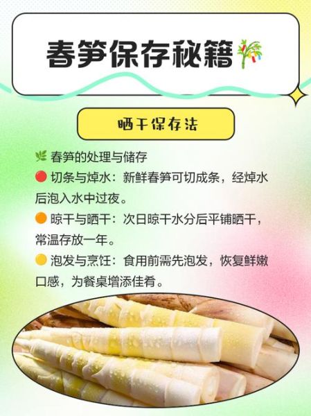 春笋怎么保存时间长_春笋可以放多久-第1张图片-山城妙识
