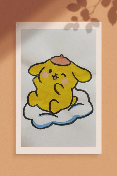 布丁简笔画怎么画_布丁简笔画步骤-第2张图片-山城妙识 布丁简笔画怎么画_布丁简笔画步骤-第2张图片-山城妙识