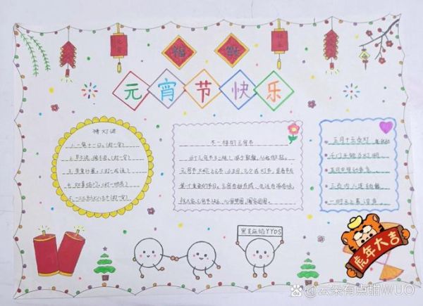 元宵节手抄报内容大全_元宵节手抄报怎么写-第2张图片-山城妙识