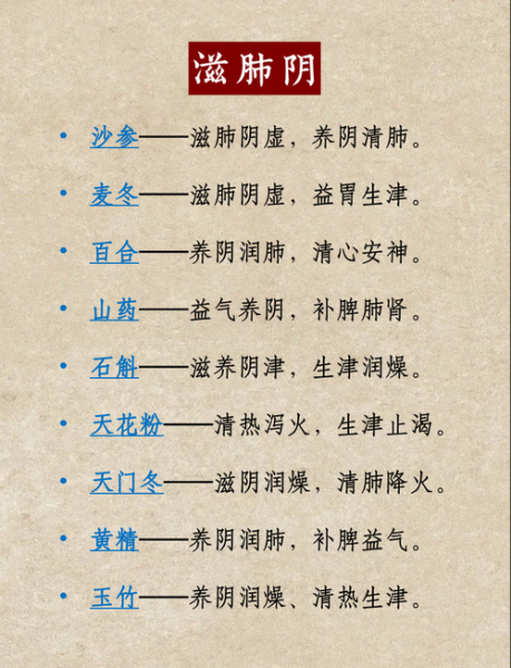 润肺中药有哪些_润肺中药怎么吃-第2张图片-山城妙识 润肺中药有哪些_润肺中药怎么吃-第2张图片-山城妙识