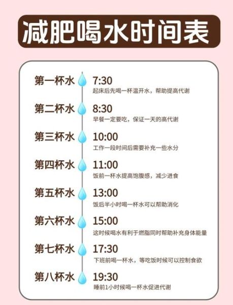 一天喝多少水最好减肥_减肥喝水时间表-第1张图片-山城妙识 一天喝多少水最好减肥_减肥喝水时间表-第1张图片-山城妙识