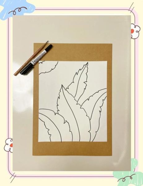 芭蕉叶简笔画怎么画_芭蕉叶简笔画步骤-第2张图片-山城妙识 芭蕉叶简笔画怎么画_芭蕉叶简笔画步骤-第2张图片-山城妙识