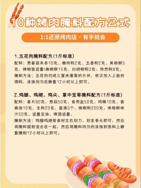 正宗烧烤摊羊肉串腌料配方_为什么肉质更嫩-第3张图片-山城妙识 正宗烧烤摊羊肉串腌料配方_为什么肉质更嫩-第3张图片-山城妙识
