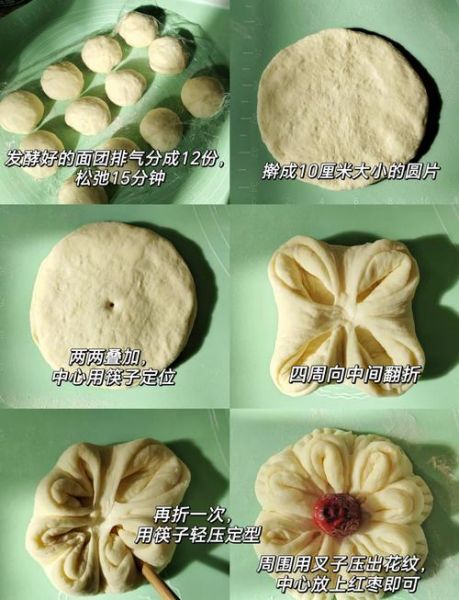 枣花馒头怎么做_枣花馒头配方比例-第1张图片-山城妙识