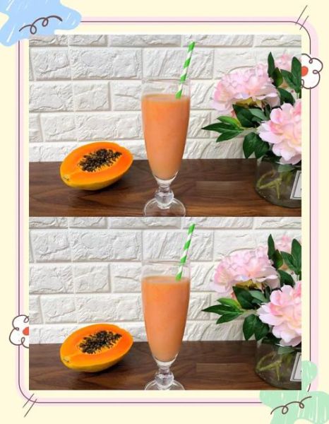 木瓜奶昔能丰胸吗_木瓜奶昔的功效与作用-第1张图片-山城妙识