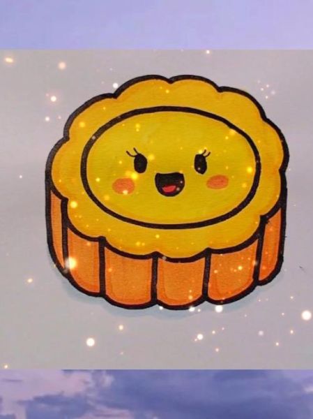 月饼图片卡通_简笔画怎么画-第3张图片-山城妙识 月饼图片卡通_简笔画怎么画-第3张图片-山城妙识