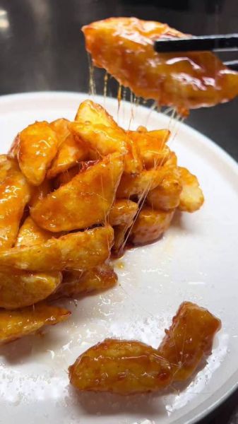 拔丝苹果怎么做_正宗拔丝苹果的做法-第1张图片-山城妙识 拔丝苹果怎么做_正宗拔丝苹果的做法-第1张图片-山城妙识