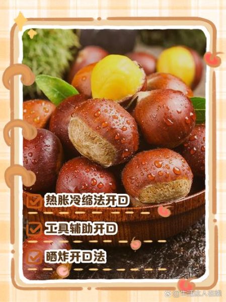 板栗怎么开口_生板栗快速开口方法-第1张图片-山城妙识 板栗怎么开口_生板栗快速开口方法-第1张图片-山城妙识