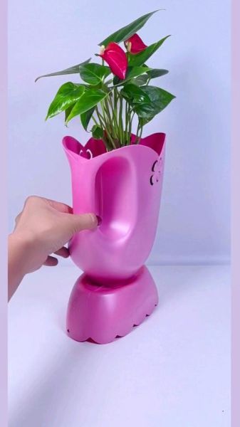 手工制作花盆_旧物改造花盆怎么做-第1张图片-山城妙识